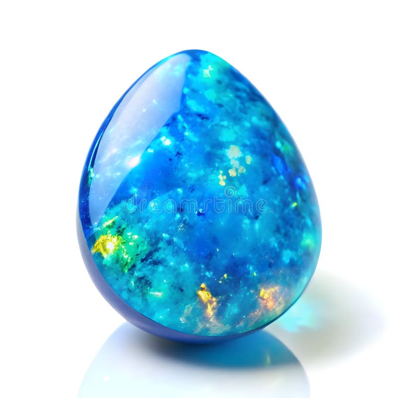 Blue Opal is a Vibrant, Semi-precious Gemstone Known for Its Calming ...