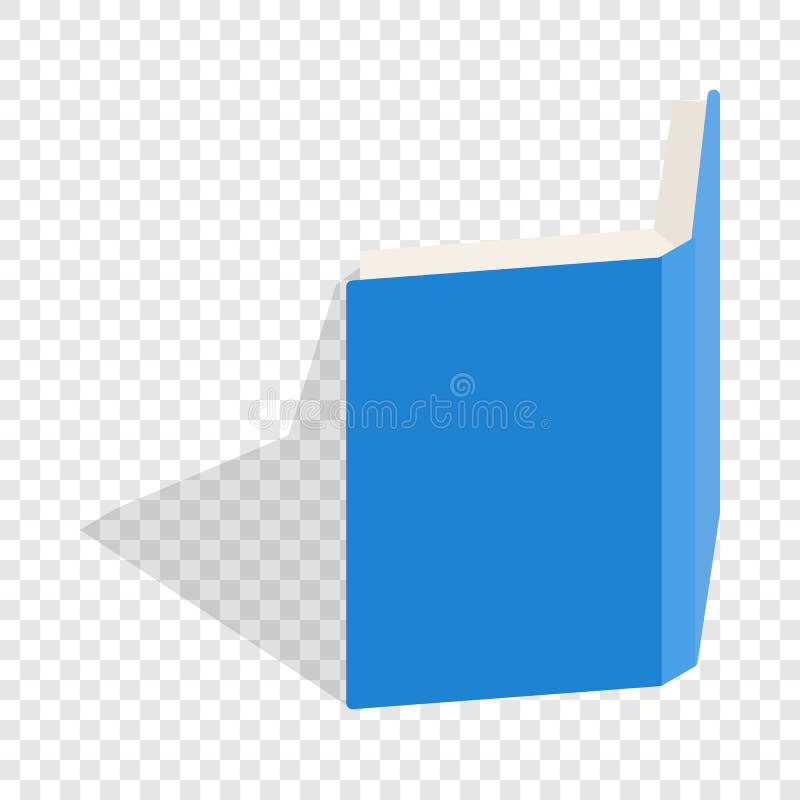 Open Book Blue Cover Isometric Icon Stock Illustrations – 164 Open Book ...
