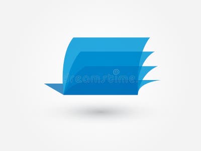 A Blue Open Book Logo for Education Vector Illustration Stock Vector ...