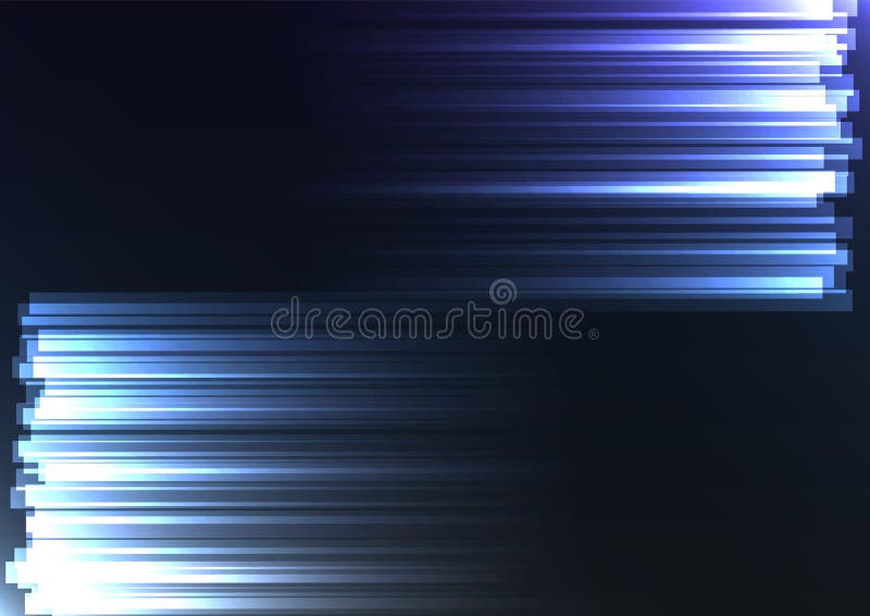Blue Opposite Side Abstract Bar Line Background Stock Vector ...