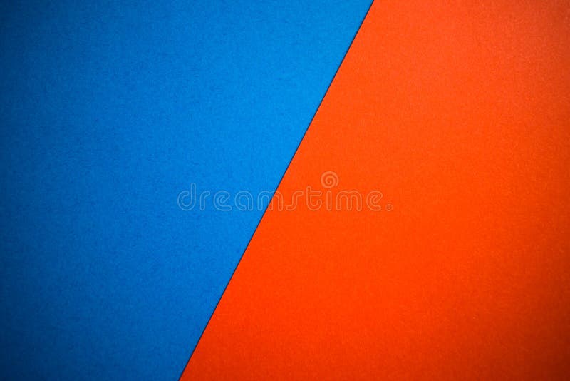 Blue , Red and Orange Diagonally Divided Colored Paper Textured ...