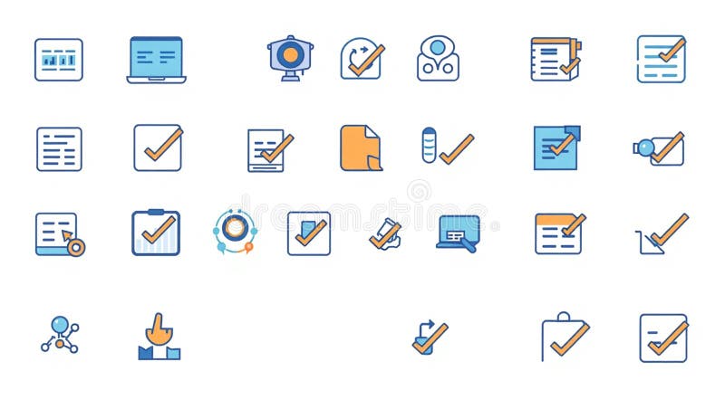 Orange Checklist Stock Illustrations – 4,028 Orange Checklist Stock ...