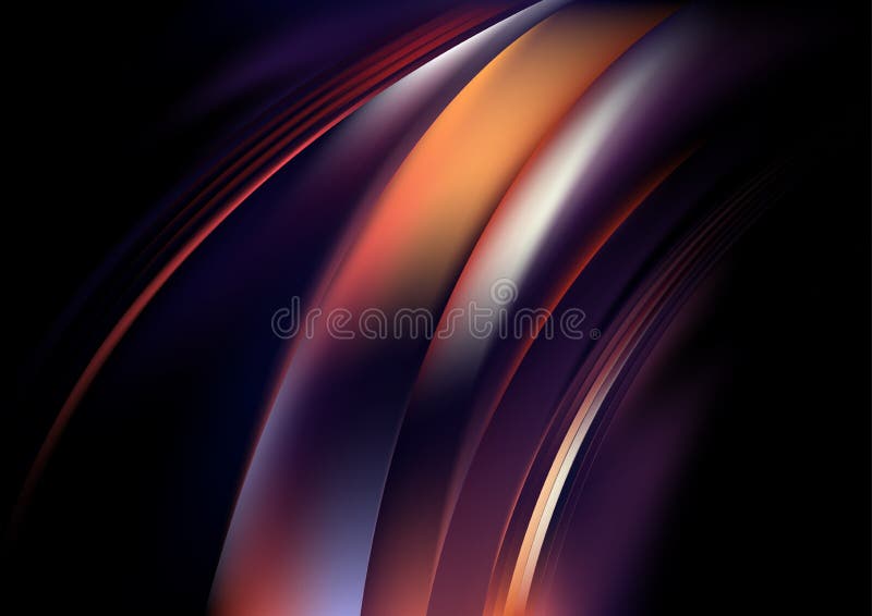 Blue Orange Concept Background Vector Illustration Design Stock Vector ...