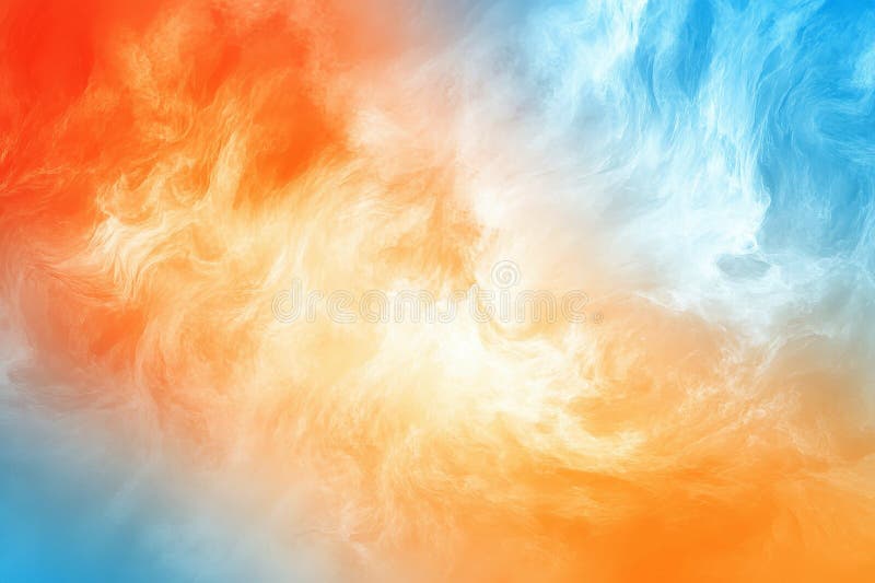 Blue and Orange Gradient Abstract Background. PowerPoint and Webpage ...