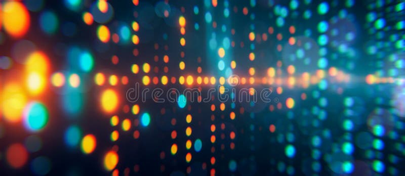 Blue Orange Hues Creating Illusion of Motion Depth Perfect for ...