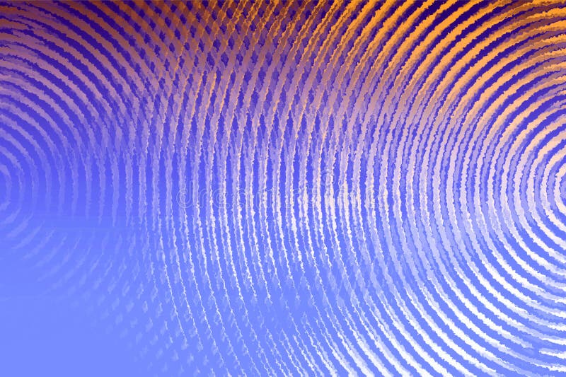 Blue and Orange Sound Waves Background Stock Image - Image of ...