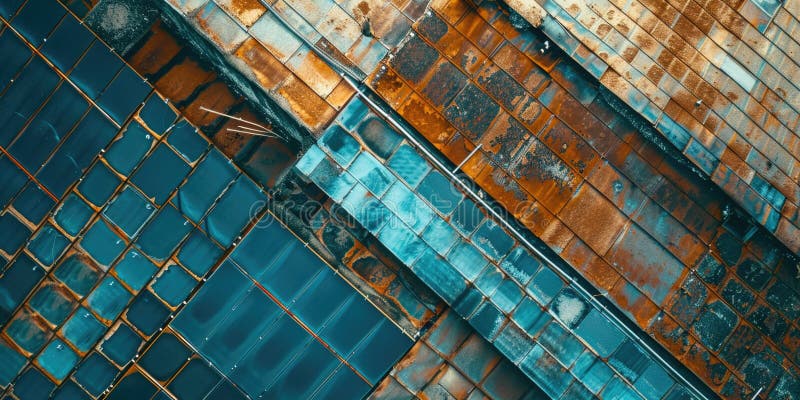 Blue Orange Tile Pattern Watermark Stock Photos - Free & Royalty-Free ...