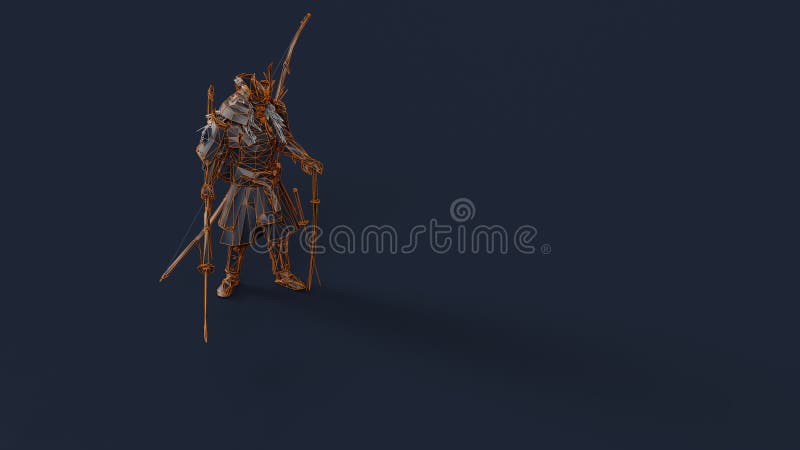 Blue Orange White Atomic Bomb Nuclear Weapon Stock Illustration ...