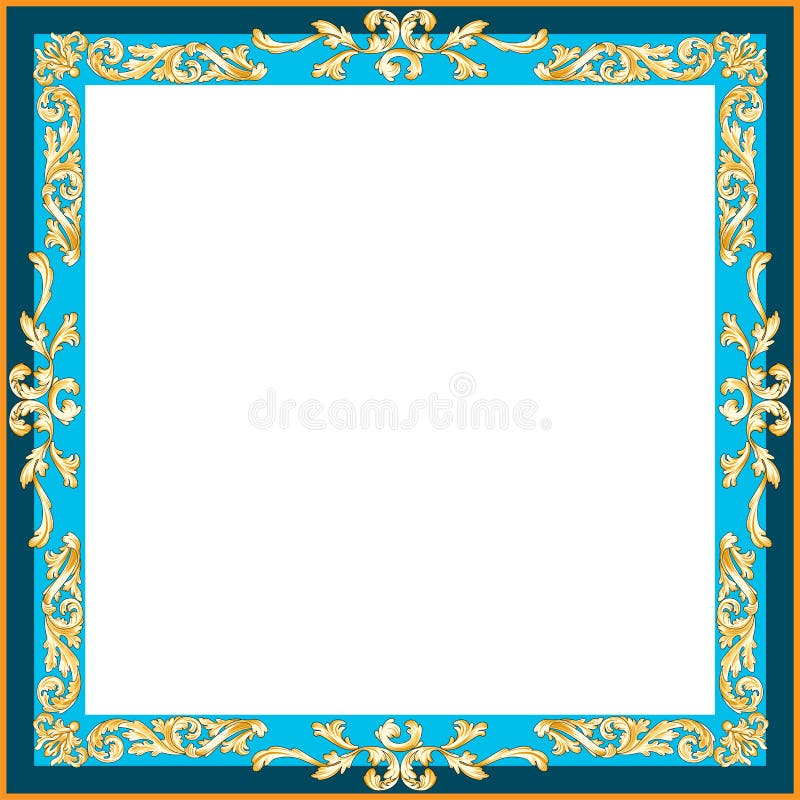 Fantasy frame stock vector. Illustration of engraved - 16889178