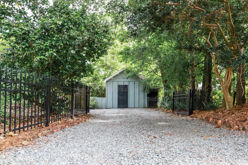 Blue Outdoor Shed Wood Building for Storage Stock Photo - Image of ...