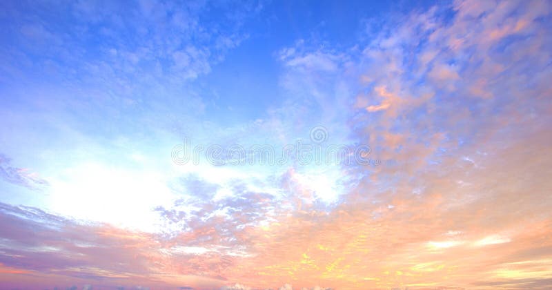 Blue Overlay Clouds and Beautiful Blue Sky Background with Clouds and ...