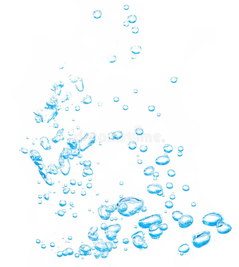 Oxygen Bubbles Frame. Cartoon Vector Illustration. Hand Drawn, Sketch ...