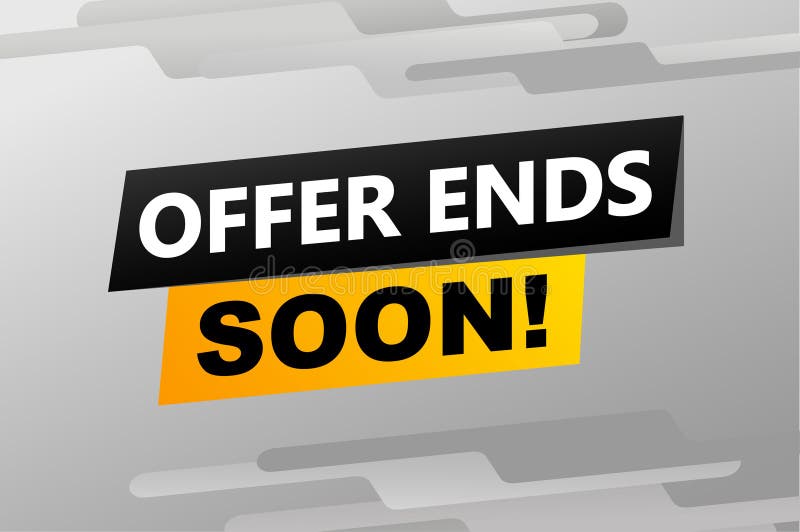 Offer Ends Stock Illustrations – 246 Offer Ends Stock Illustrations ...