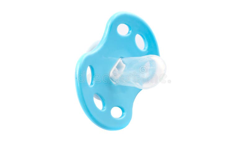 Blue Pacifier II stock image. Image of soothing, pacify - 44566527