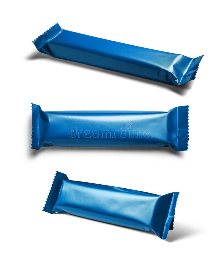 Blue Packaging Template for Your Design. Stock Illustration ...