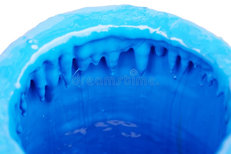 Blue paint stock image. Image of industrial, paints, blue - 13967965