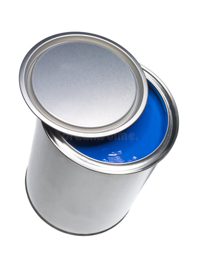 4,128 Metal Can Blue Paint Stock Photos - Free & Royalty-Free Stock ...