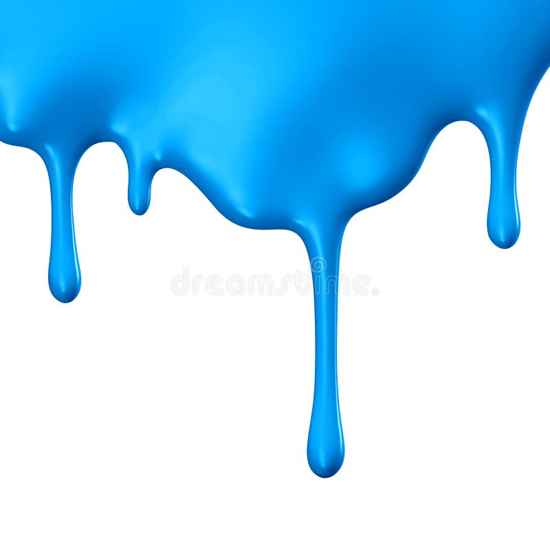 Black Dripping Stain. Liquid Paint Drop, Oil Ink Splatter Melted ...