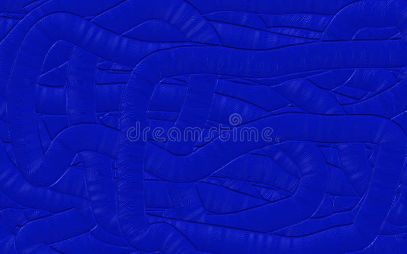 Blue Paint Lines Beautiful Texture Background Stock Illustration ...