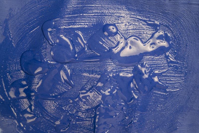 Blue paint texture on wall stock image. Image of earthy - 178876327