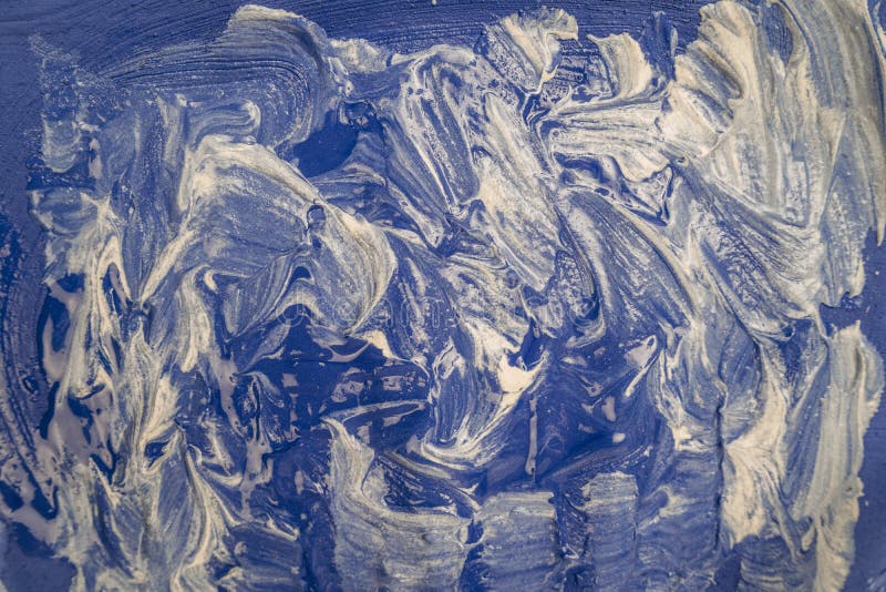 Blue paint texture on wall stock image. Image of canvas - 178876331