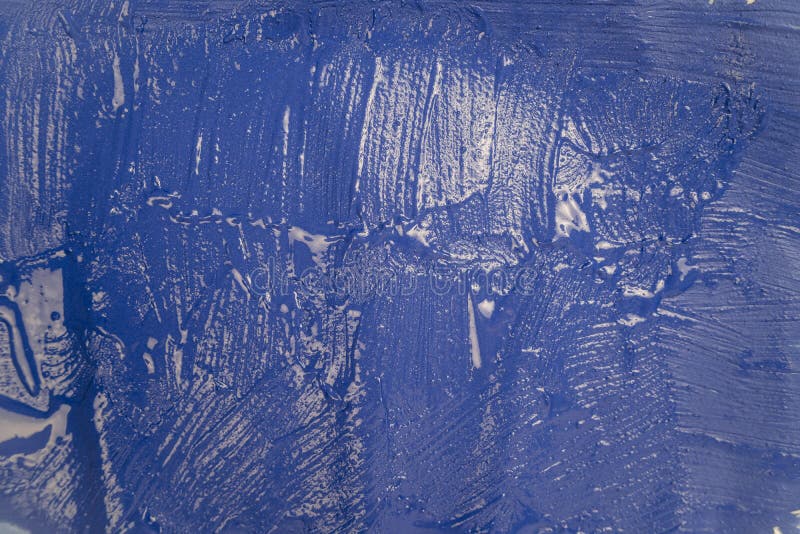 Blue paint texture on wall stock image. Image of painterly - 178876781