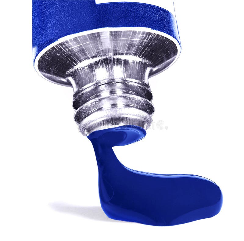 Open Paint Tube Vector Illustration Stock Vector - Illustration of ...