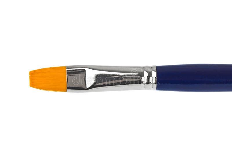 Blue Paintbrush 2 stock photo. Image of brush, paintbrush - 47104