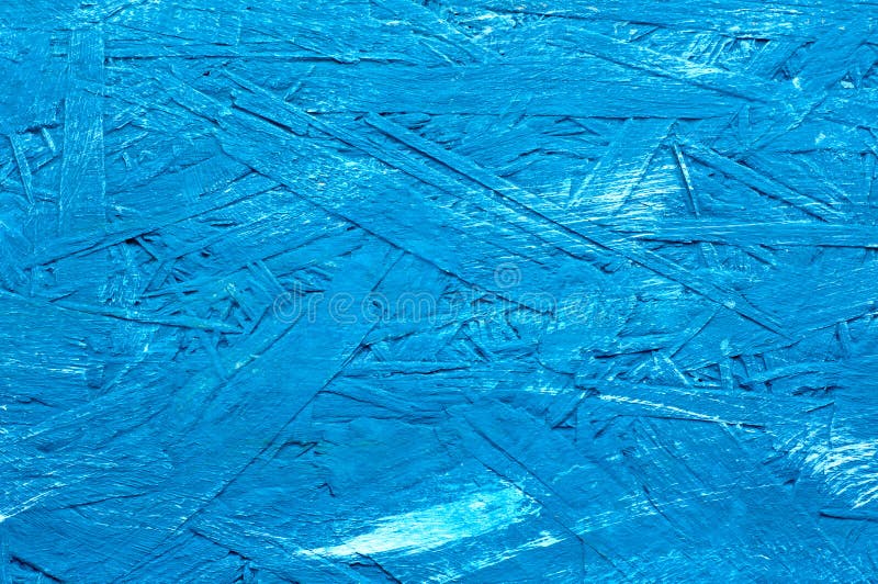 Blue Painted Background of Wood Panels, Oriented Strand Board - OSB ...