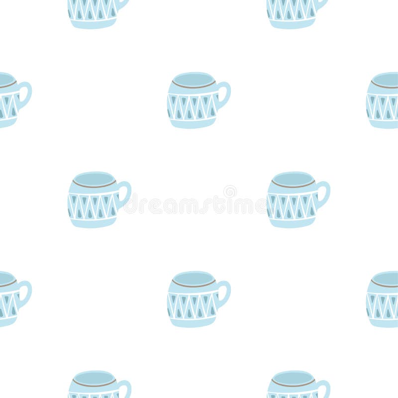 Mugs Patterns Stock Illustrations – 819 Mugs Patterns Stock ...