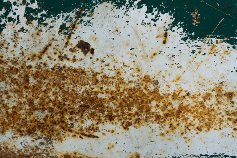 Blue Painted Metal with Rust Texture Stock Image - Image of pattern ...