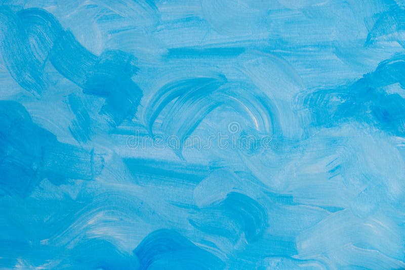 Blue Painted on Paper Background Texture Stock Illustration ...
