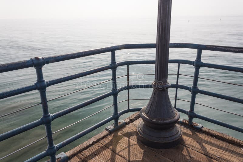 The Corner of the Pier on the Beach of the Tambora Peninsula with Clear ...