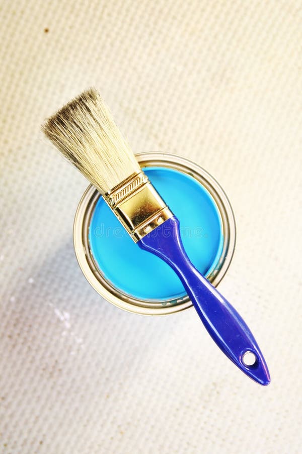 Blue painting stock photo. Image of design, inspiration - 16087546