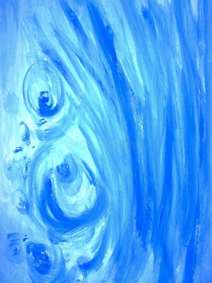 Blue Painting stock illustration. Illustration of designing - 5411195