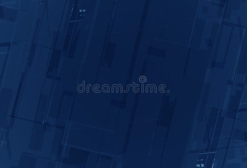Blue Panels 3D Background stock illustration. Illustration of blue ...