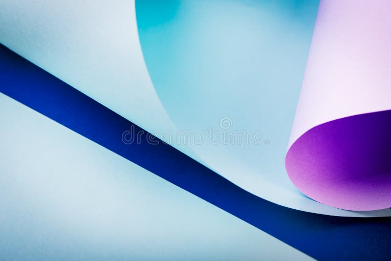 Blue Paper Abstract Background Stock Photo - Image of texture, papers ...