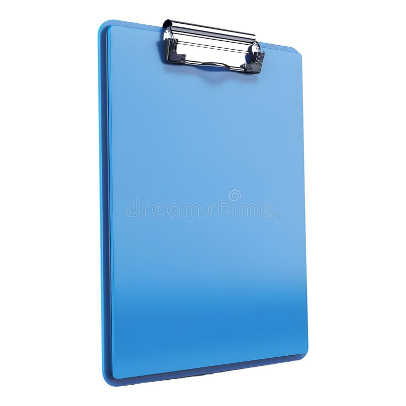 Blue Paper Board on Transparent Background - Ai Generated Stock ...
