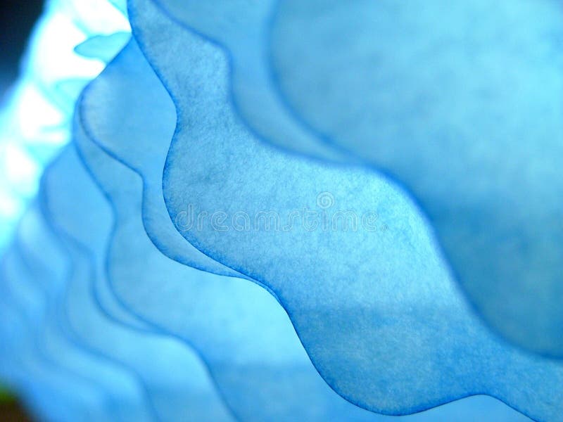 Blue Paper Confetti on a Birthday Party Stock Image - Image of festival ...