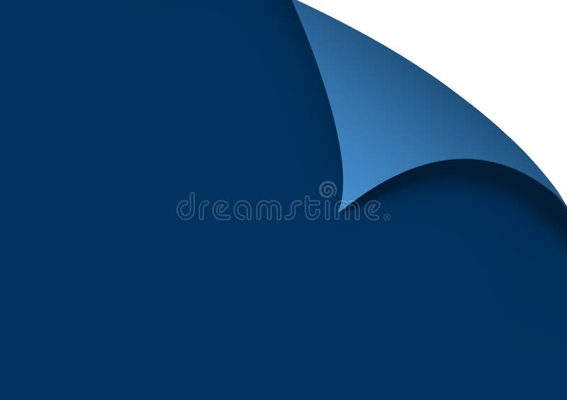 Blue Paper Fold Background for Design Layouts Stock Illustration ...