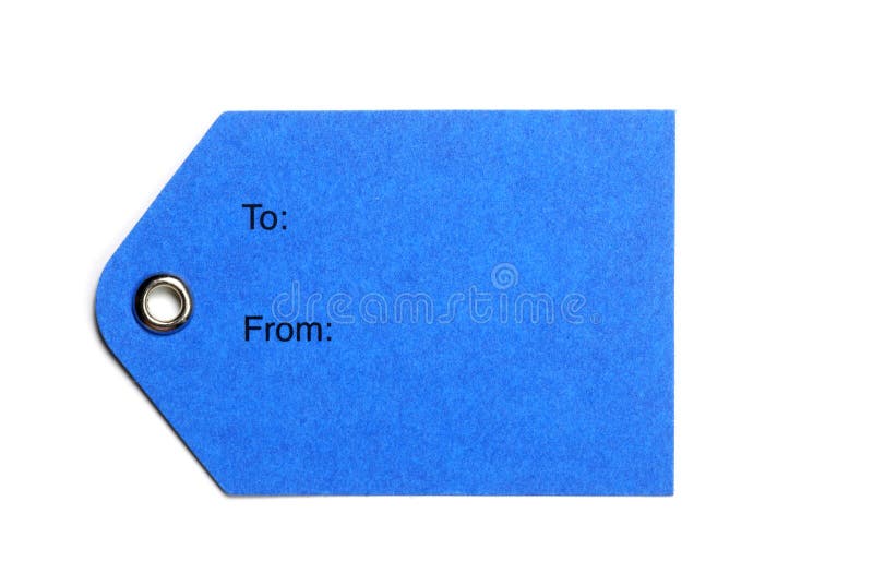 Blue Paper Tags stock image. Image of sales, background - 7294653