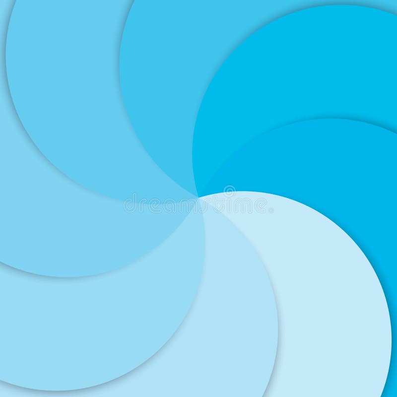 Blue Paper Vector Background Curve Line Overlap Layer with Space Stock ...