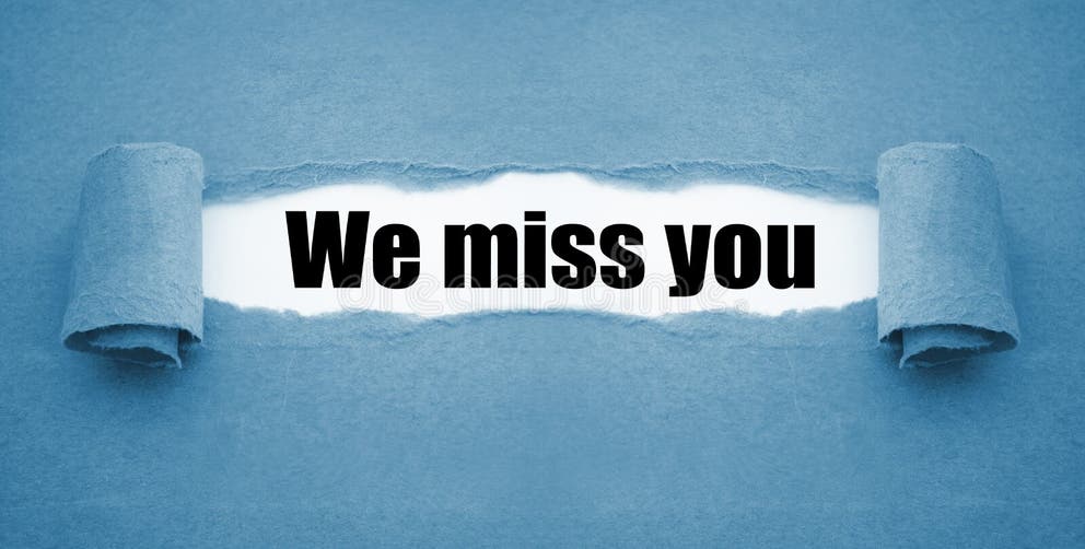 Paper Work with we Miss You Stock Image - Image of hand, paper: 137723323