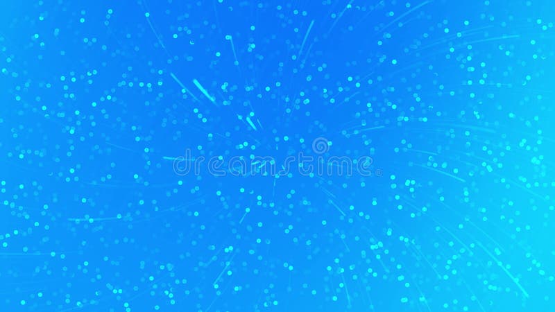 Blue Particle Background Loop Animation. Stock Video - Video of bokeh ...