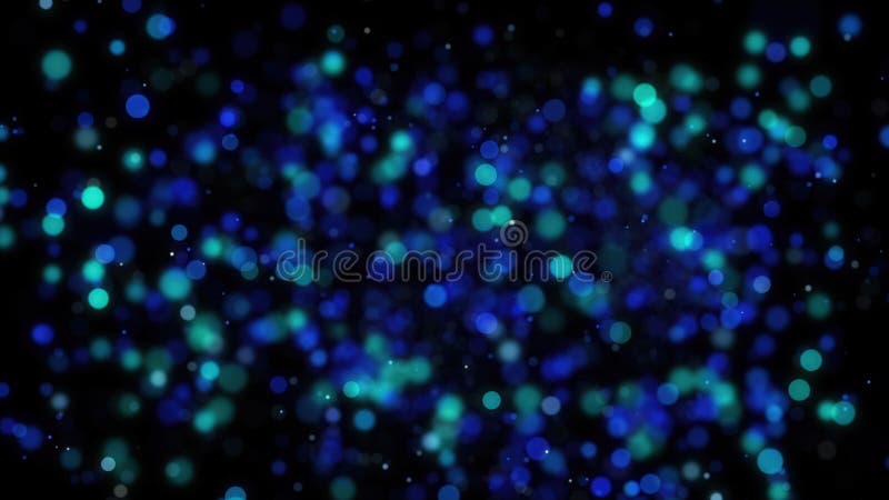 Blue particles backdrop stock illustration. Illustration of space ...