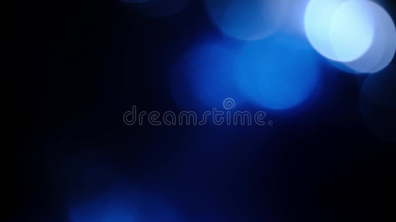 Blue Particles. Background Bokeh Blur Stock Video - Video of party ...