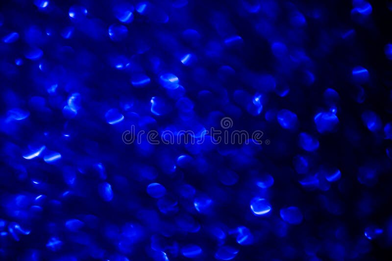 Blue Particles on a Black Background. Colorful Glitter Stock Image ...