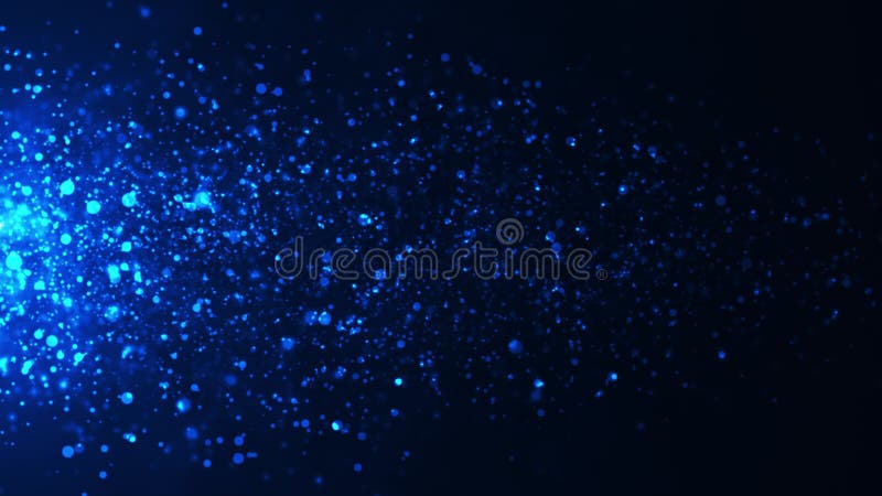 Particles on Black Background.Shiny Particles Loop Animation Stock ...