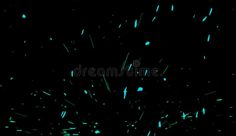 Blue Particles Sparkle Spray Debris. Overlays Background . Design ...