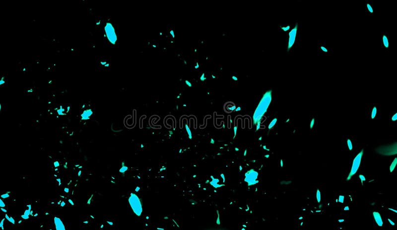 Blue Particles Sparkle Spray Debris. Overlays Background . Design ...